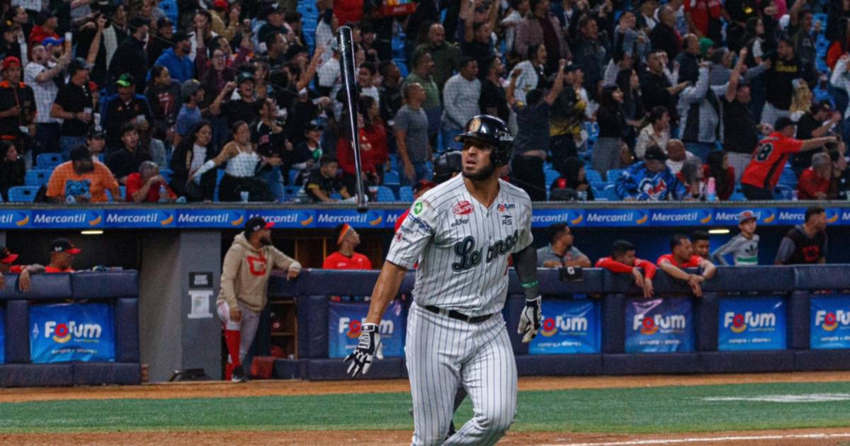 LVBP: Ofensiva de los Leones del Caracas irreconocible en la primera ...