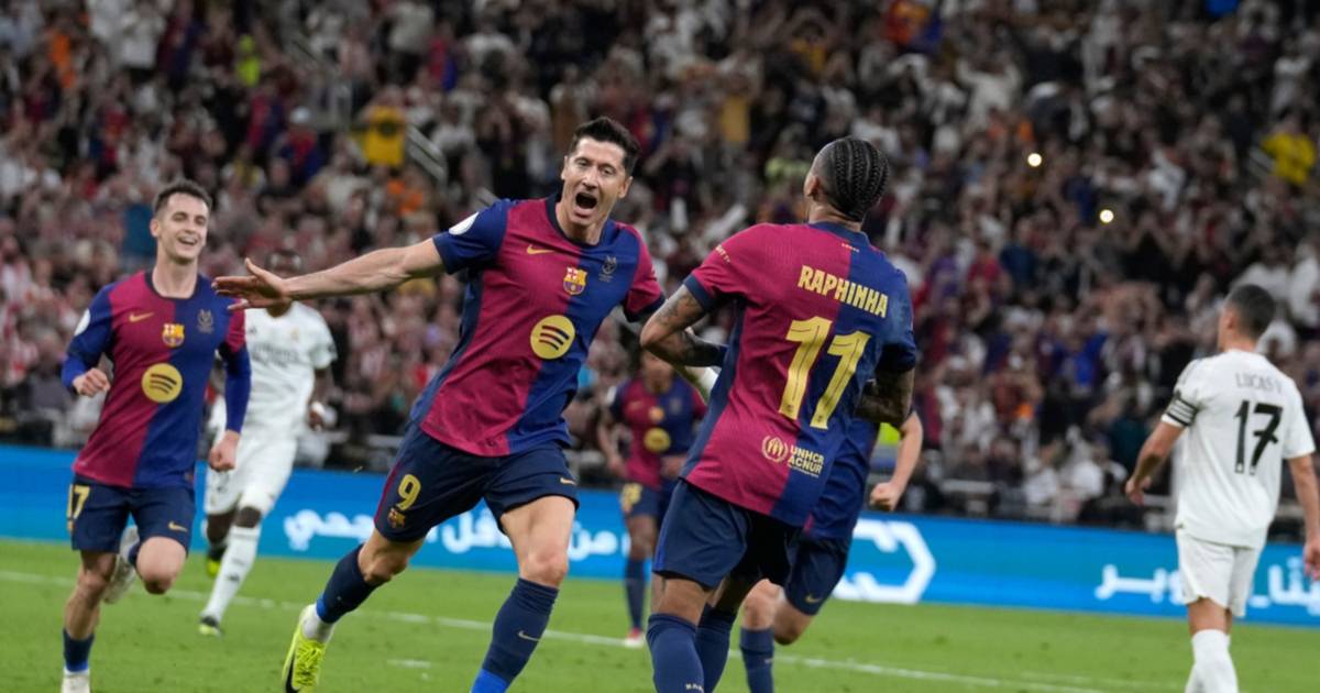 Supercopa de España: Lewandowski destacó cuál fue la clave de la ...