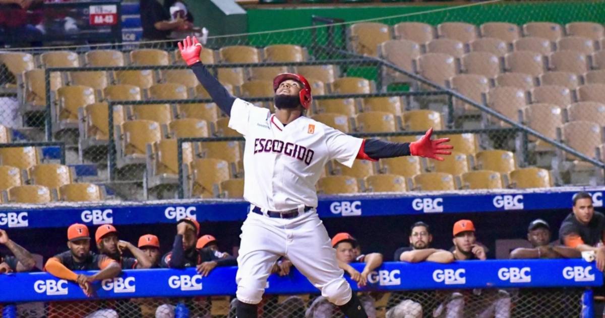 LIDOM: Junior Caminero ya tiene fecha para culminar su participación con el Escogido (+Detalles)