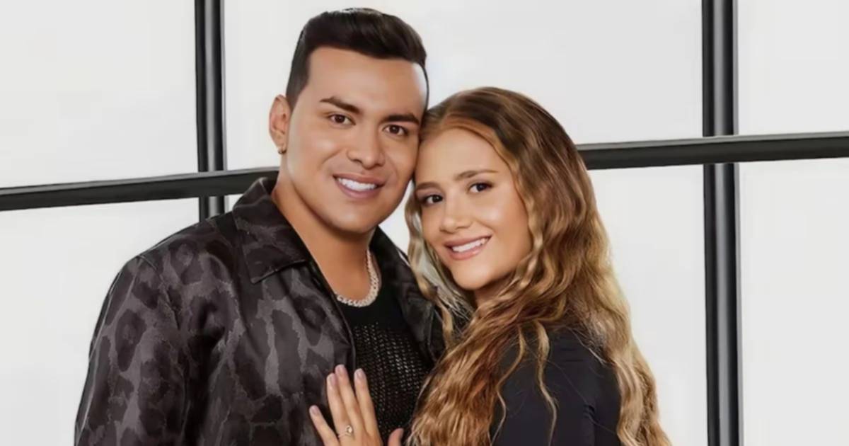 Graban el momento en el que la esposa de Yeison Jiménez llega al lugar ...