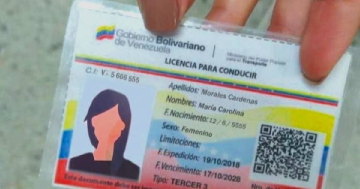 Así puedes tramitar tu licencia de conducir en Venezuela con validez en ...