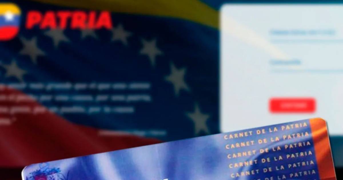 Sistema Patria: ¿Cuáles son los nuevos horarios para cobrar los bonos ...