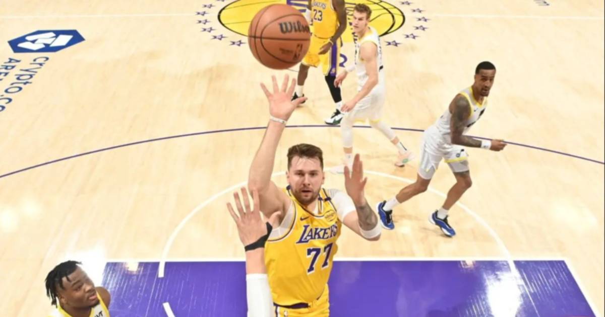 NBA: Así jugó Luka Doncic en su debut con Los Angeles Lakers ...