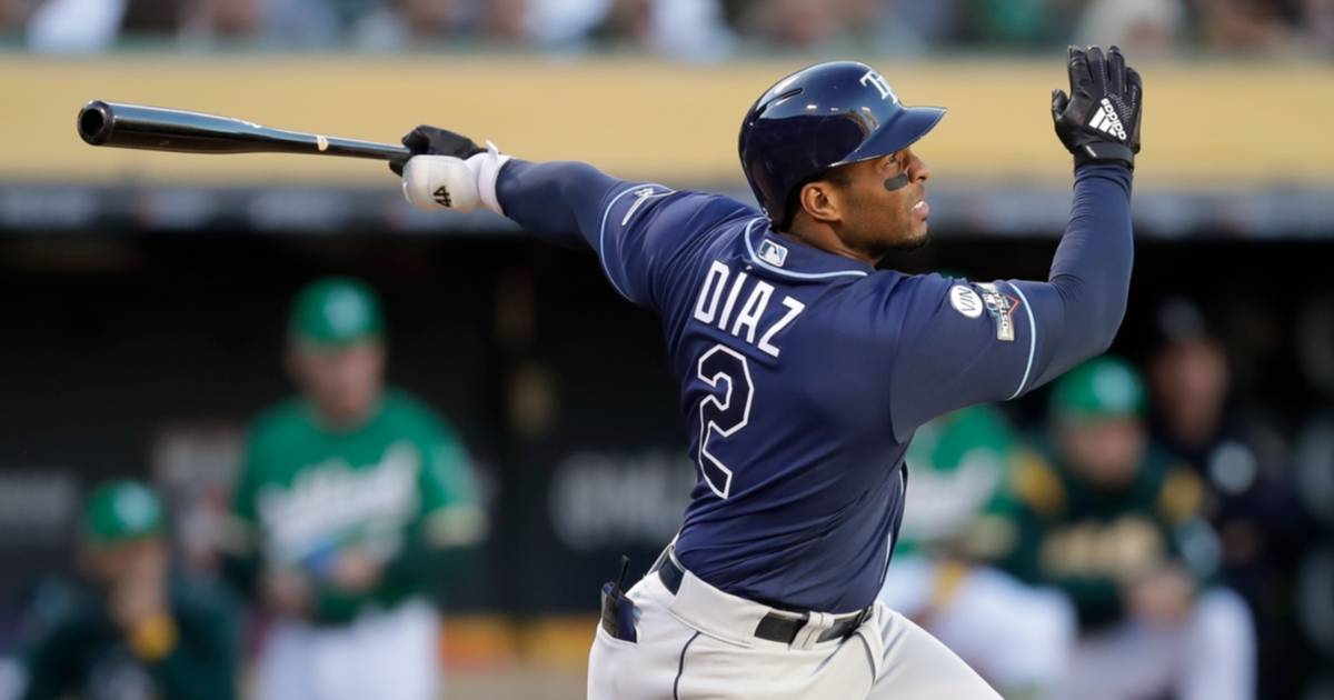 MLB: Yandy Díaz se estrena en el Spring Training con Rays de Tampa Bay ...