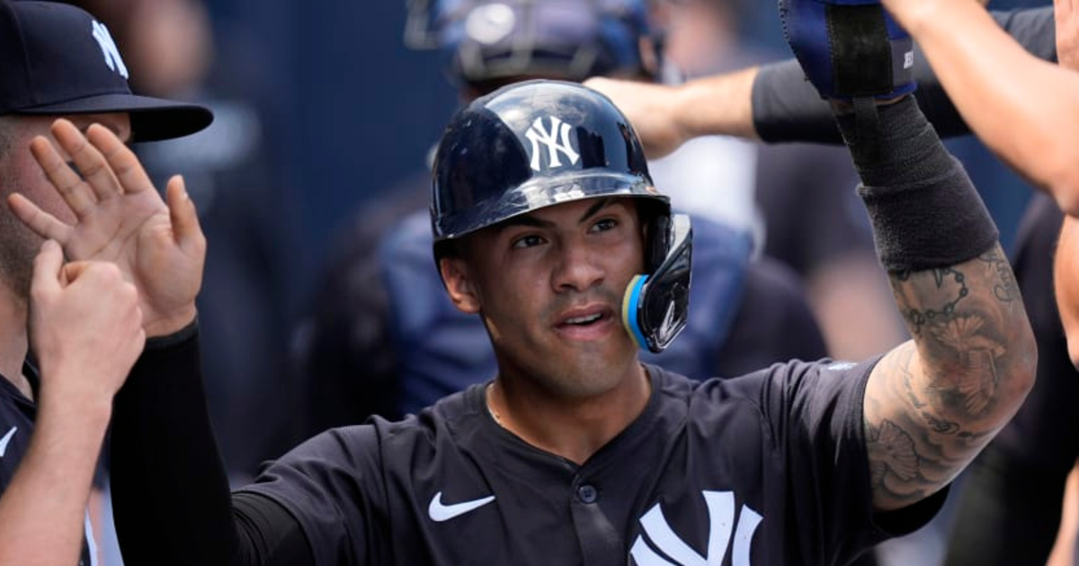 MLB: ¡Bombardero! Gleyber Torres brilla en el Spring Training y le mete presión a los Yankees