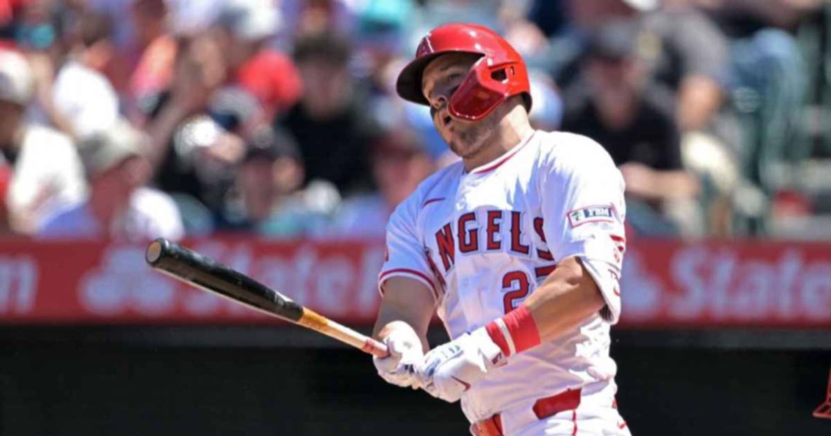 MLB: Mike Trout pegó el segundo del Spring Training ante los Dodgers ...