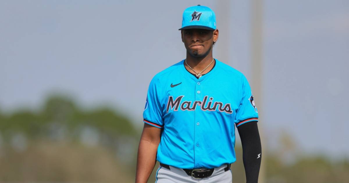 MLB: Lanzador de los Marlins enfrenta un contratiempo durante el Spring ...