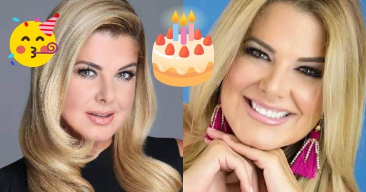 Inés María Calero recibe tierno regalo por su cumpleaños 56