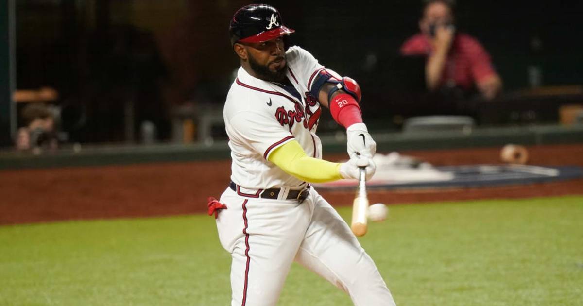 MLB: Así fue el cuadrangular de Marcell Ozuna en victoria de Atlanta ...