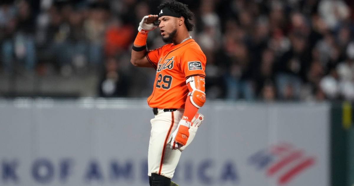 MLB: ¡Único! Luis Matos hace historia con Gigantes de San Francisco ...