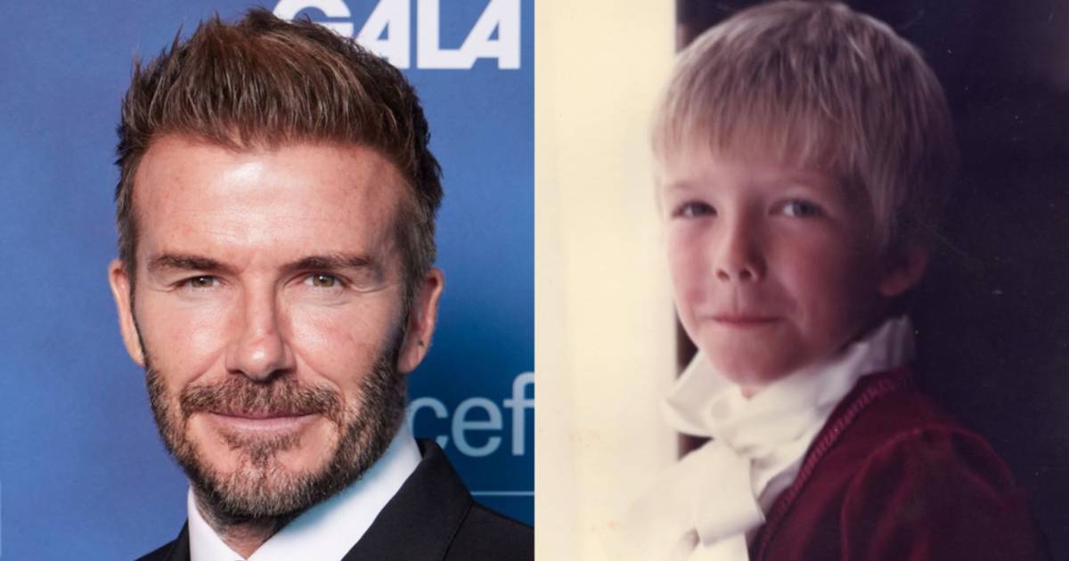 David Beckham celebra su cumpleaños 50 con fotos inéditas de su niñez