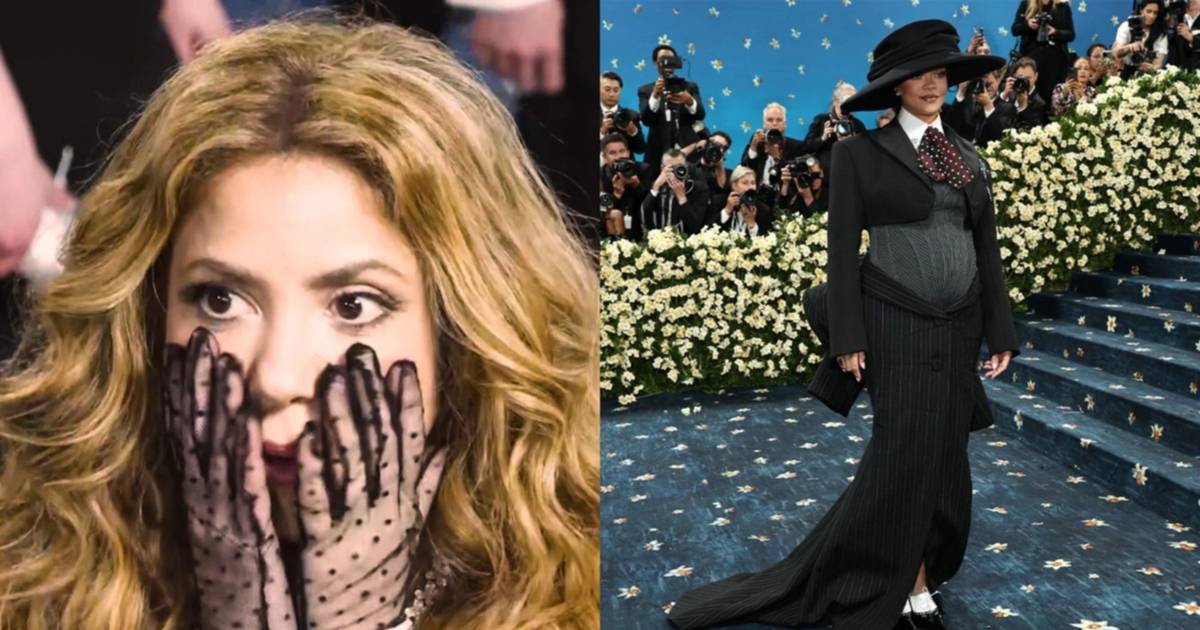 ¡Oosp! Shakira reveló antes la noticia del embarazo de Rihanna en la ...
