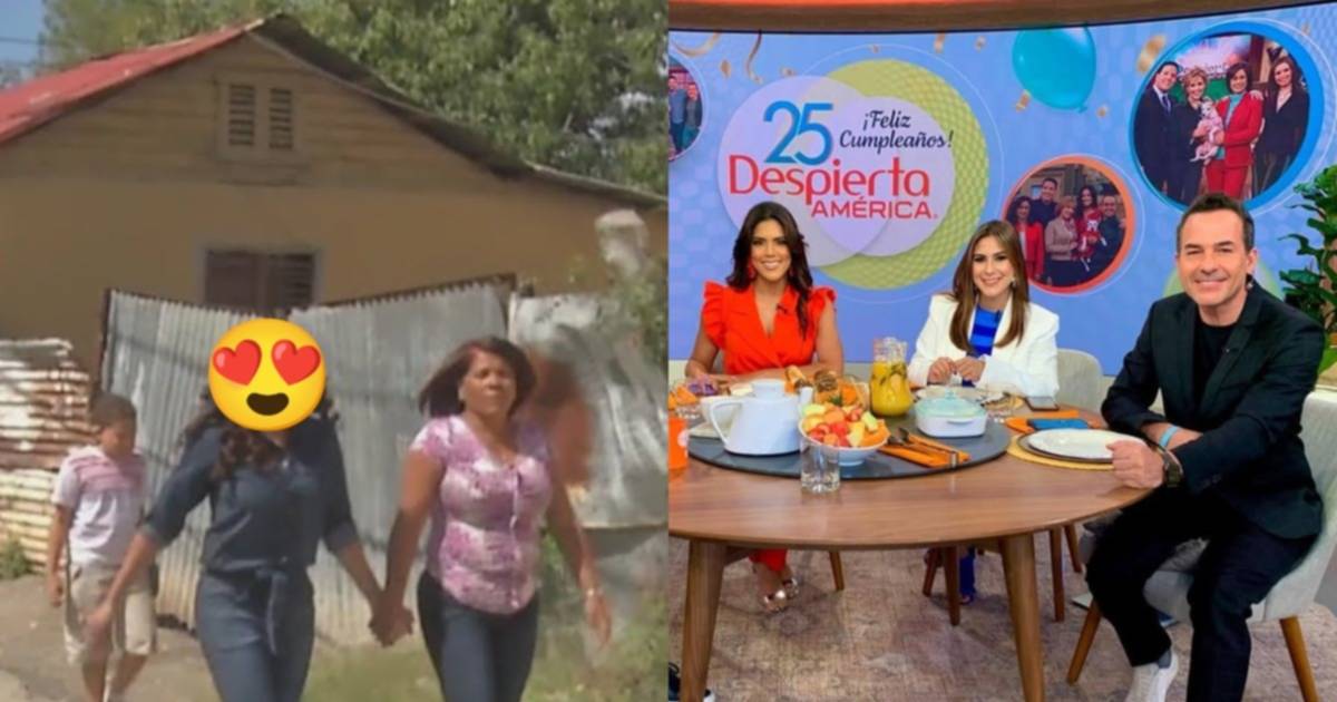 Presentadora de "Despierta América" pasó de vivir en una casa humilde a ...