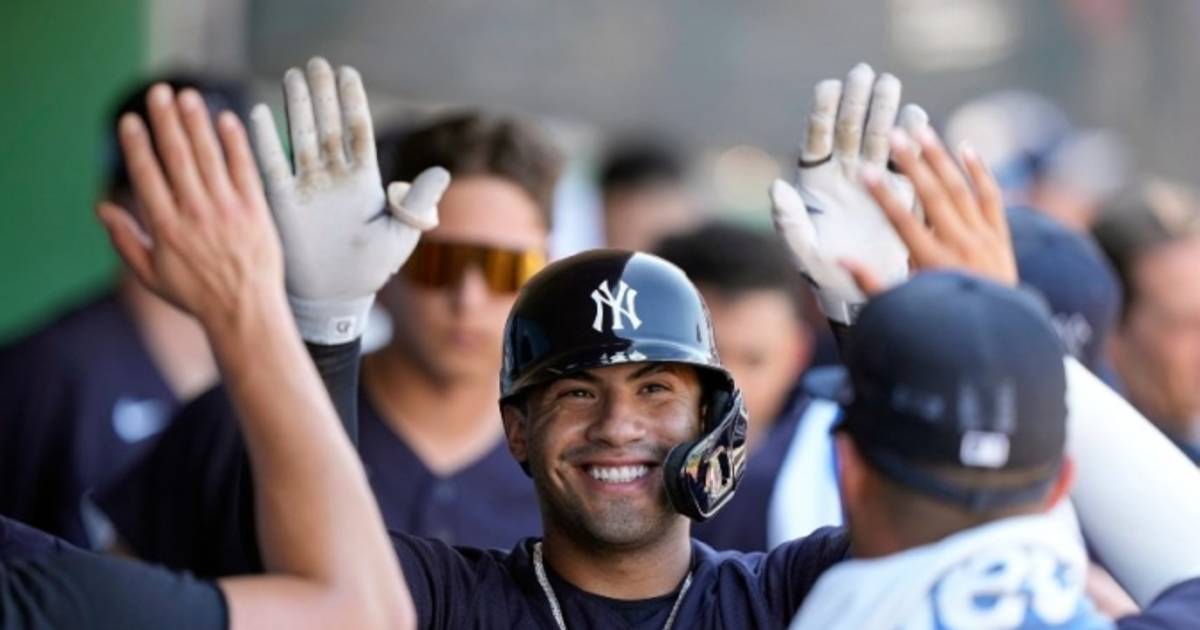 MLB: Gleyber Torres y Oswald Peraza hacen dupla con los Yankees frente a los Bravos en el Spring ...
