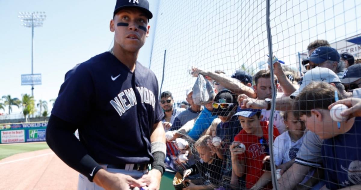 Nuevo reglamento de la MLB permitiría robar más bases a Aaron Judge en 2023