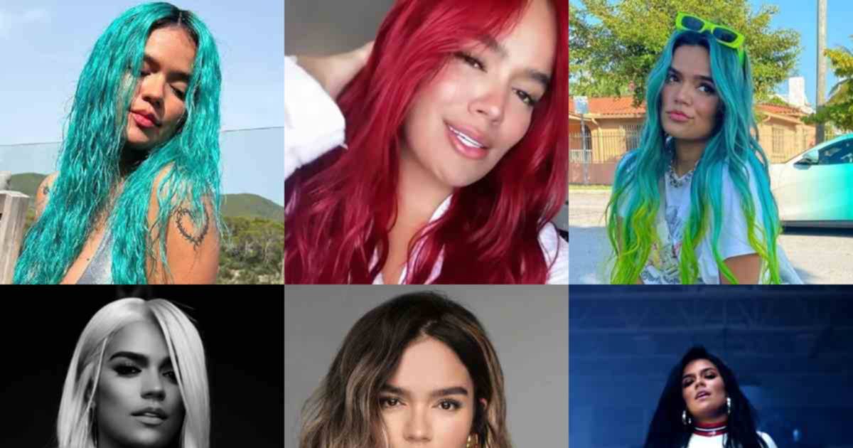 Karol G impone tendencia con sus múltiples cambios de looks