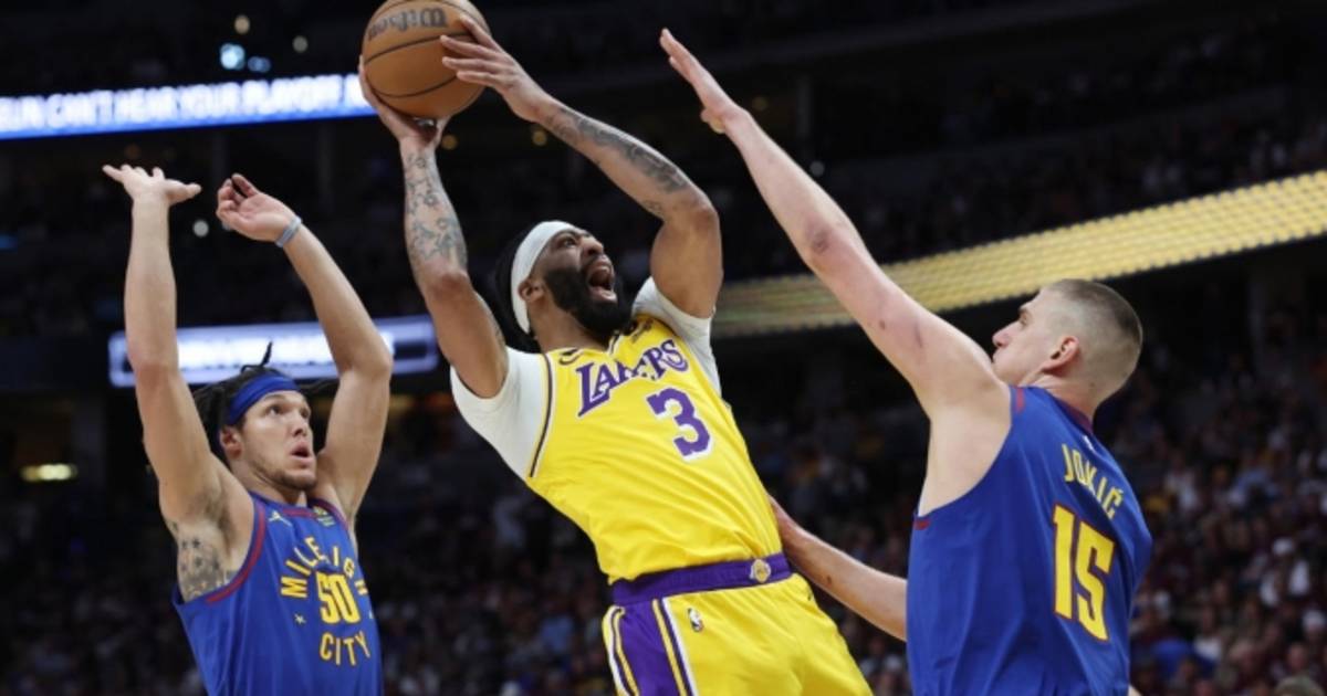 NBA Playoffs: Así terminó el primer encuentro Lakers vs Denver
