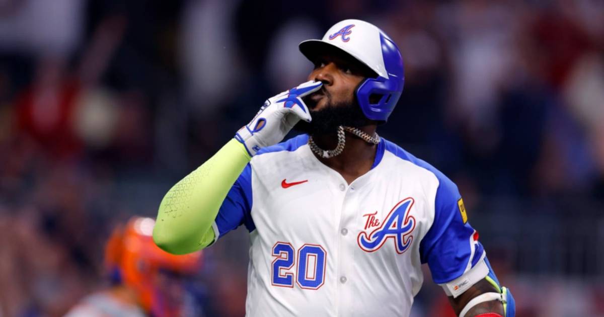 MLB: Marcell Ozuna guía victoria de Atlanta con otro gigantesco jonrón ...