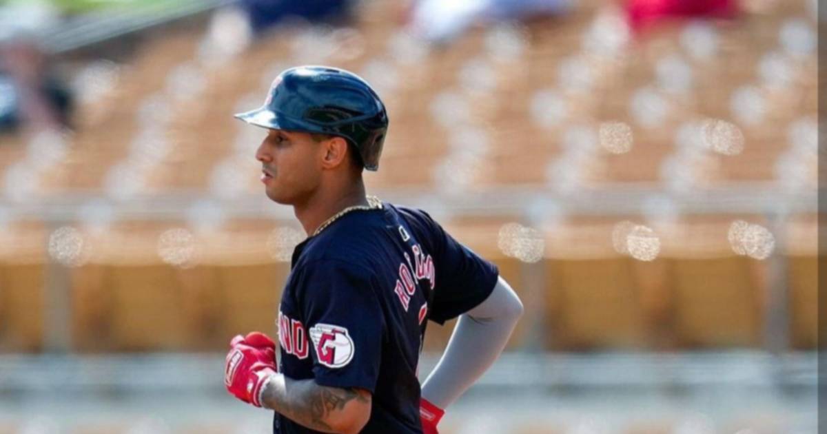 MLB: Brayan Rocchio comienza a encariñarse con los cuadrangulares (+video)