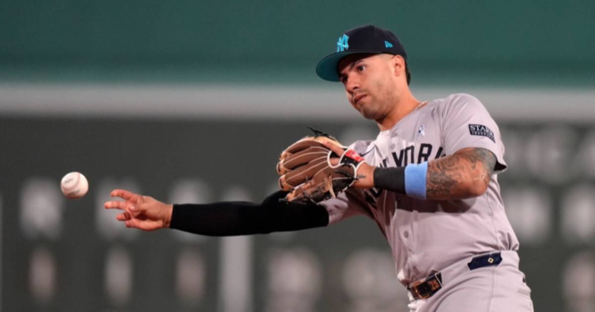 MLB: Así defendió esta estrella de los Yankees a Gleyber Torres luego de un pelotazo (+Video)