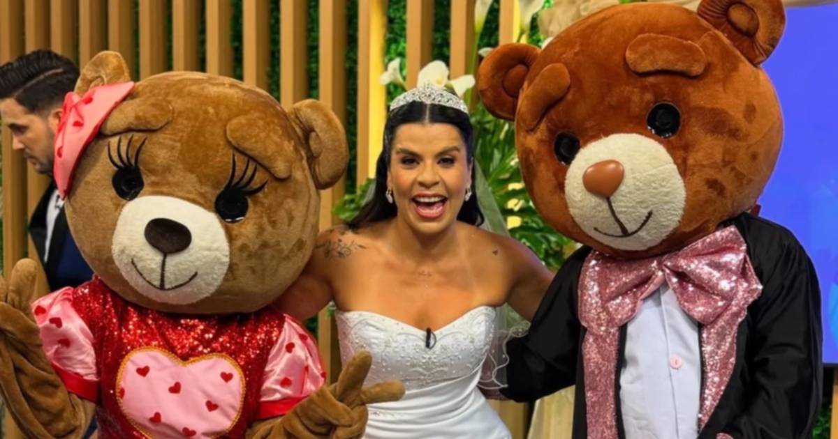Andreina Álvarez se casó en televisión nacional: así fue su boda