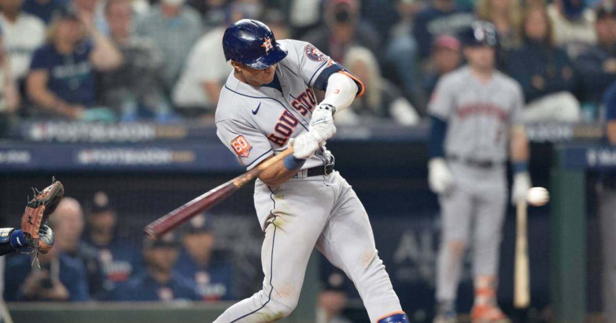 MLB: Mira el Jonrón de Jeremy Peña en victoria de Houston sobre Angels ...