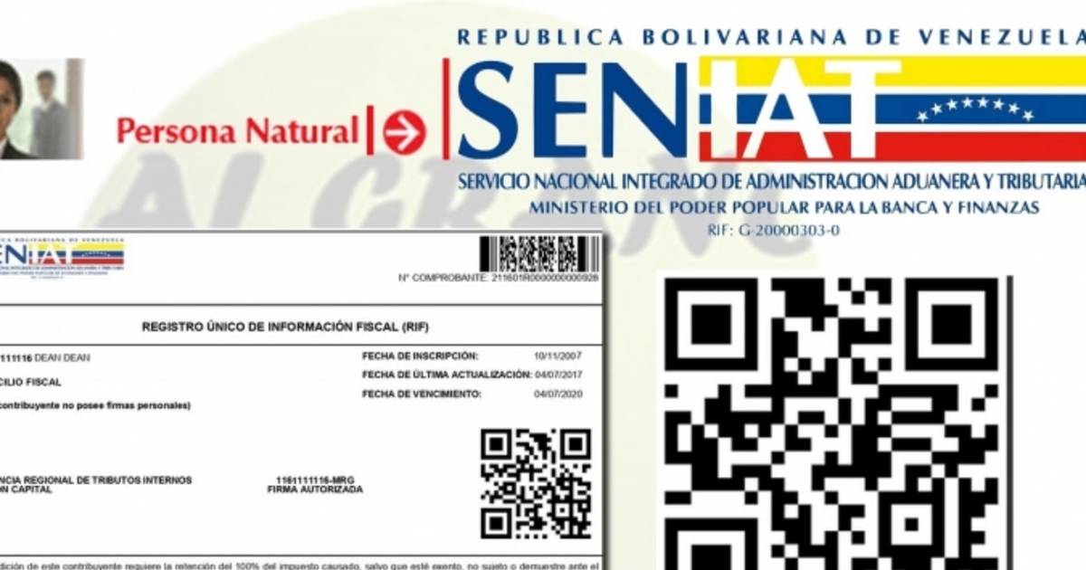 De manera fácil y sencilla puedes obtener tu RIF digital (+Pasos)