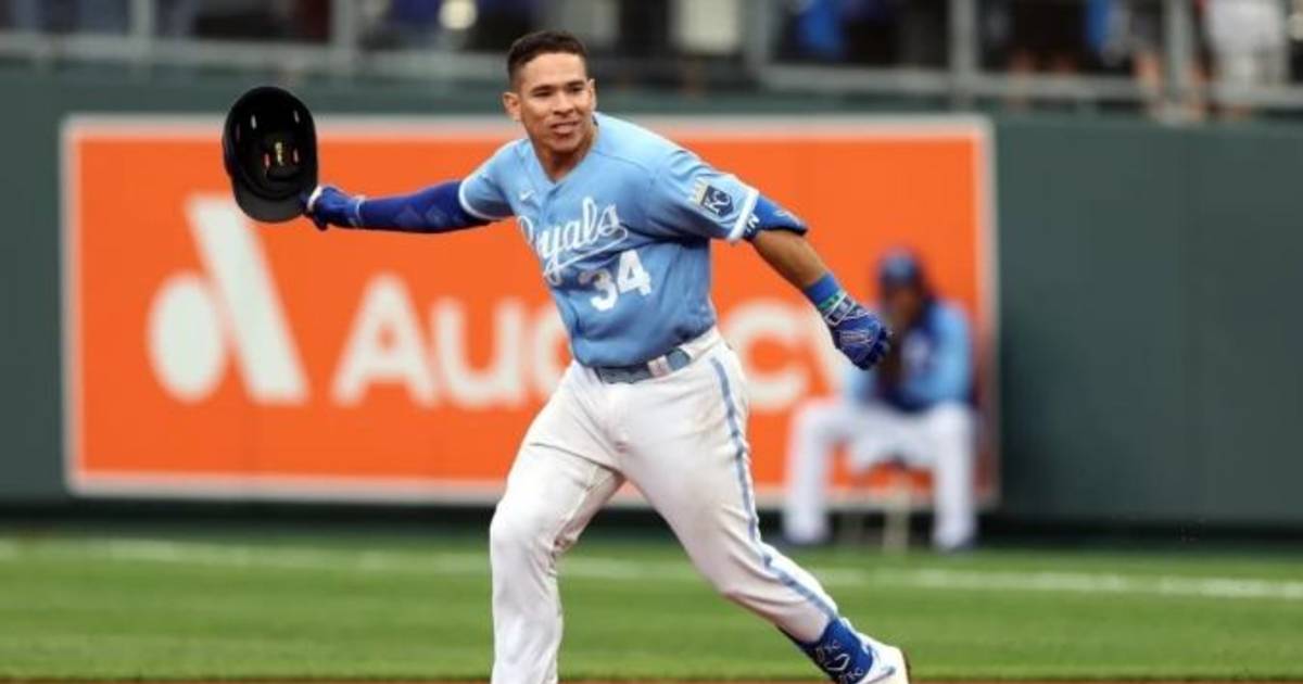 MLB: Freddy Fermín se viste de héroe con los Reales de Kansas City (+Video)