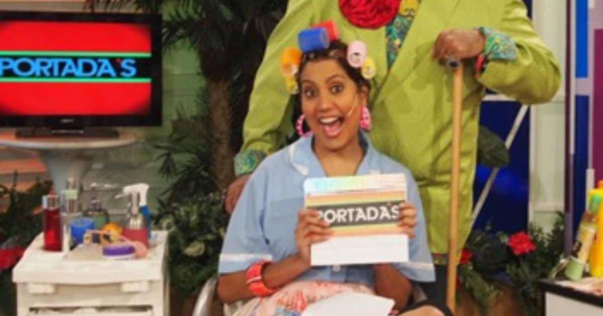 Ella es Zenilda, el popular personaje de Mariela Celis en Portada's