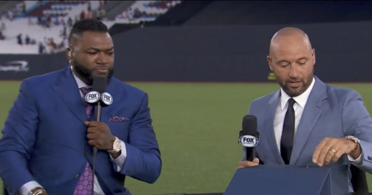 MLB: Así reacciona David Ortiz ante la propuesta de Derek Jeter a los ...