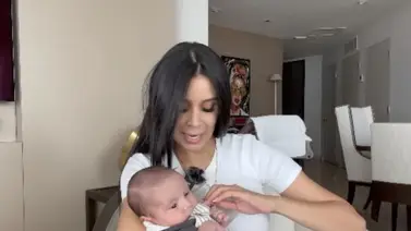 ¡Que 'cuchitura'! Fanny Ottati presentó a su bebé y reveló su nombre ...