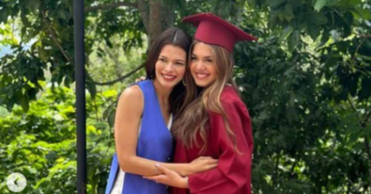 La tierna celebración de Mariangel Ruiz por la graduación de su hija