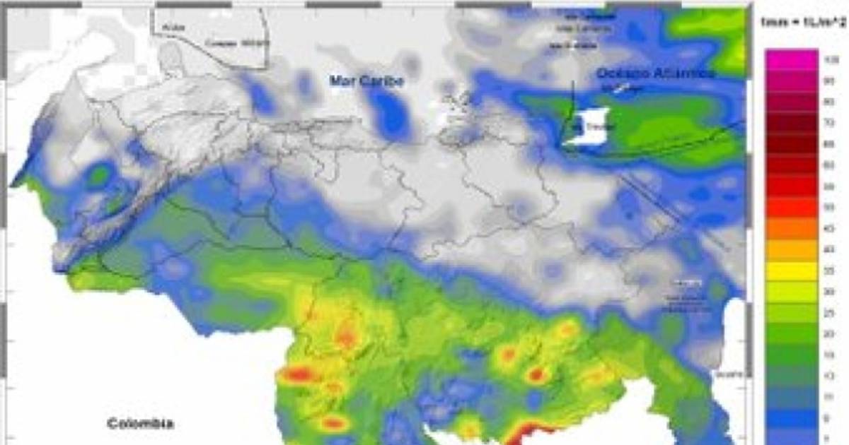 Así se presenta el pronóstico del tiempo en Venezuela para este 24 de ...