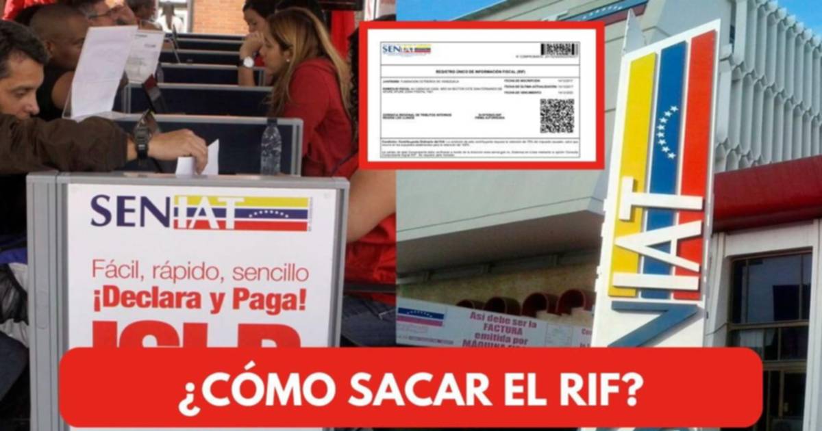 Así puedes consultar el RIF en la web del SENIAT