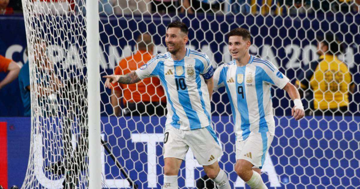 Copa América 2024: Lionel Messi le "roba" un golazo a Enzo Fernández ...