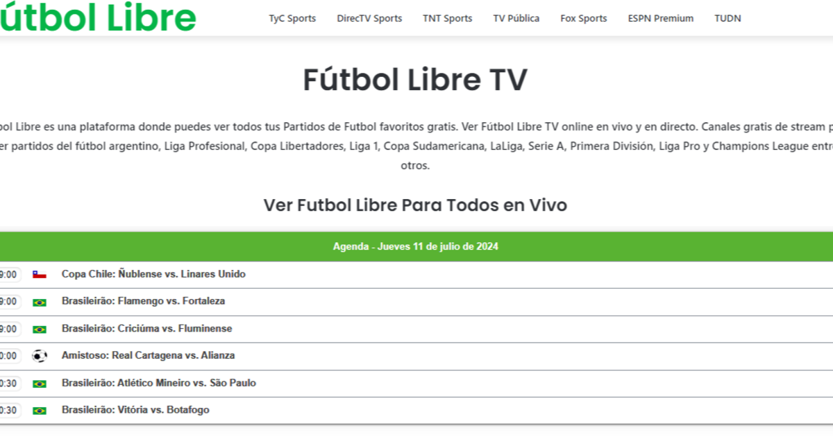 Fútbol Libre deja de funcionar ¿Cuál fue la razón?