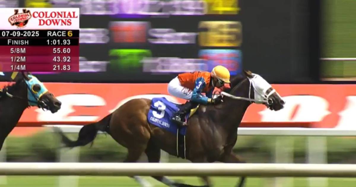 Daniel Centeno abrió fuego con triplete ganador en este hipódromo en ...
