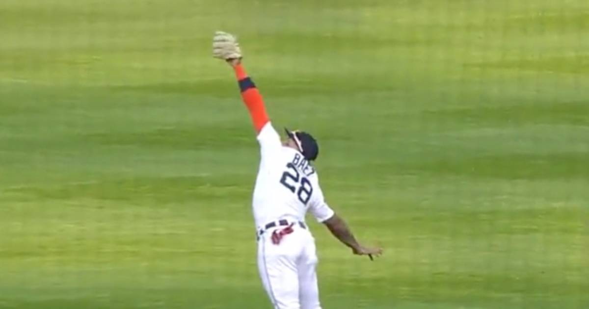 MLB: ¿Air Jordan eres tú? Mira la increíble atrapada de "el Mago" Javy ...