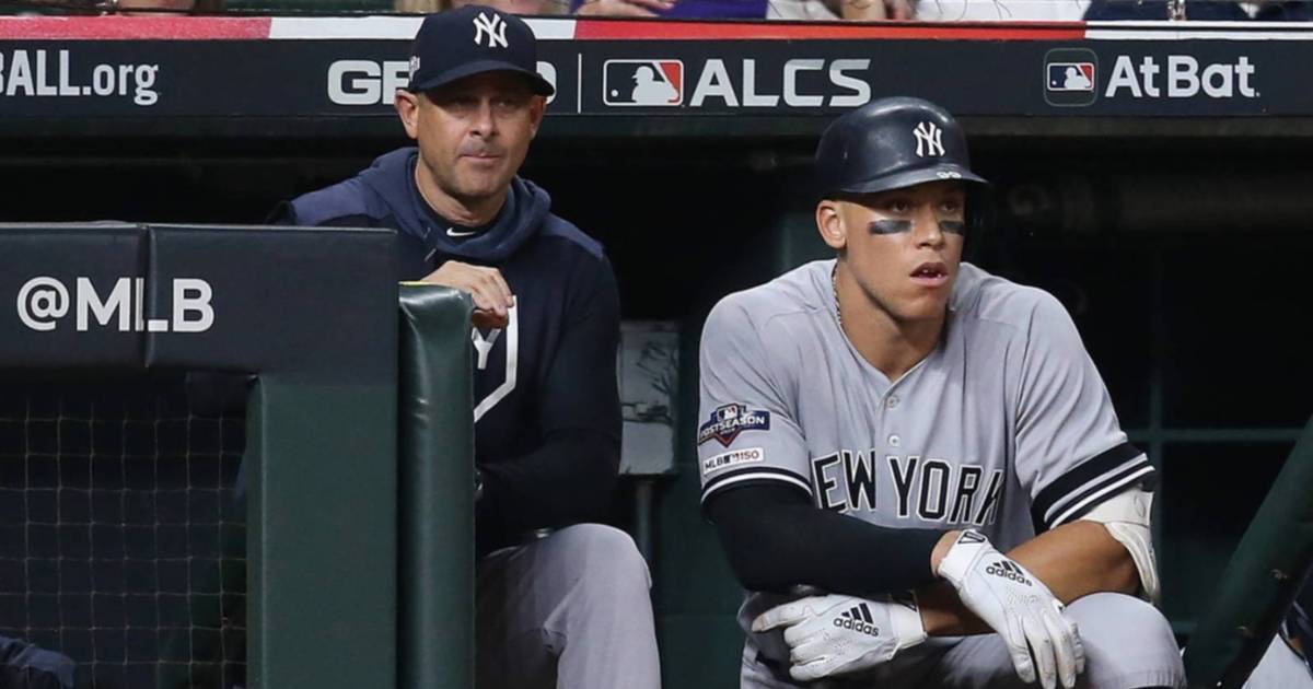 MLB: Aaron Judge se pronuncia ante las críticas que sufre Aaron Boone