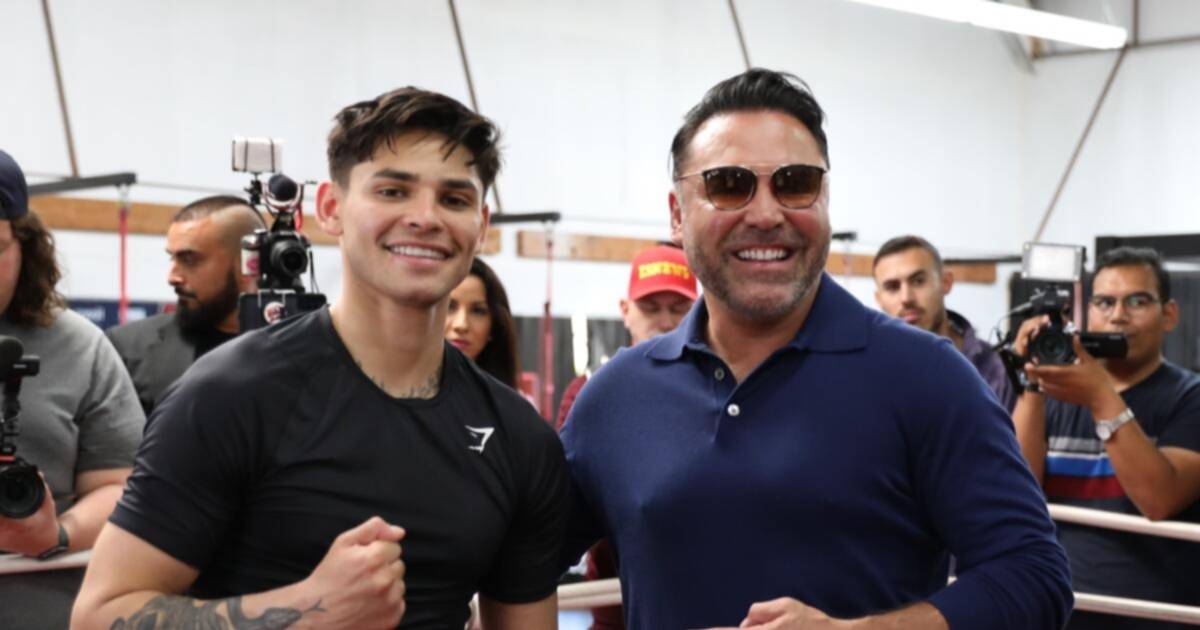 Óscar de la Hoya reacciona con burlas tras posible firma de Ryan García ...