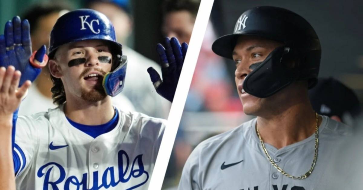 MLB: Aaron Judge y Bobby Witt Jr. pelean codo a codo por el MVP de la ...