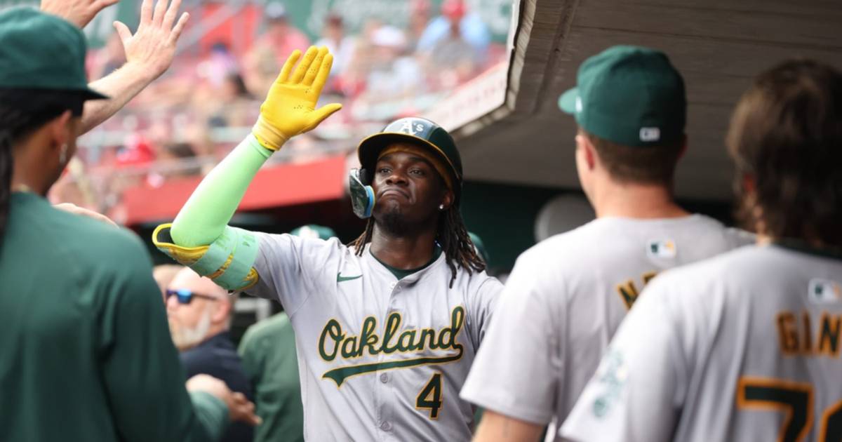 MLB: Lawrence Butler exhibió poder e hizo historia a temprana edad (+dato)