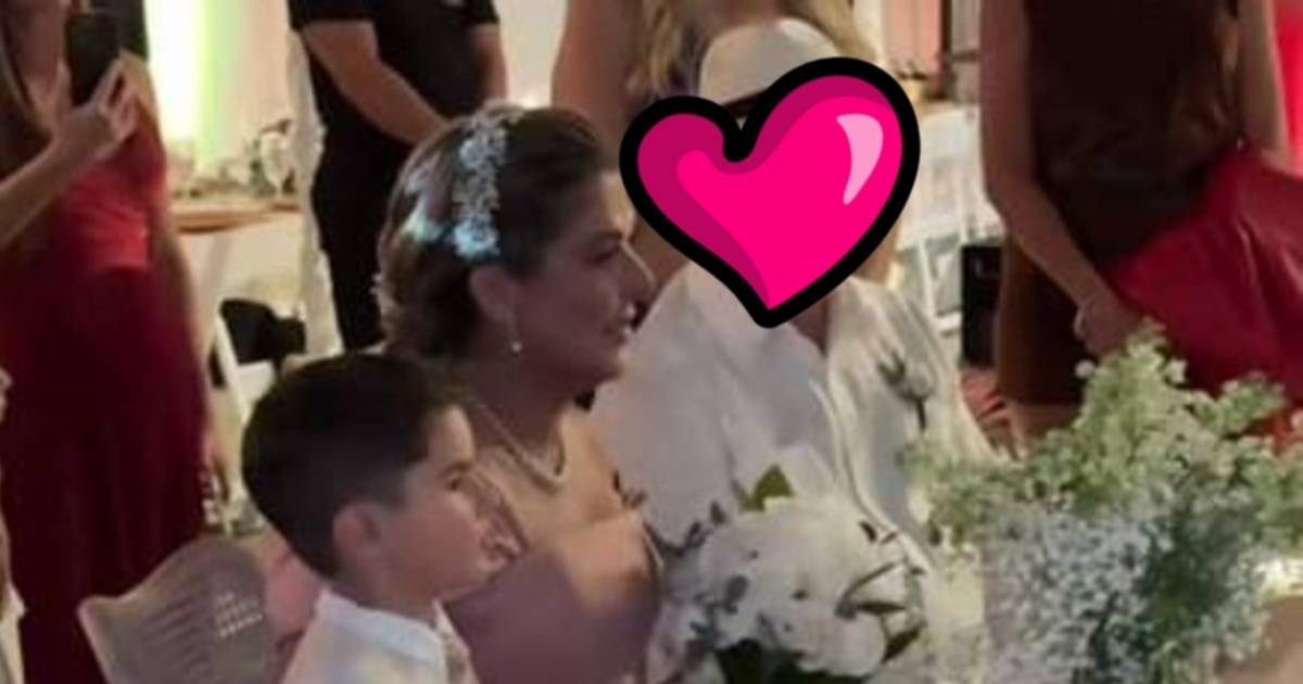 Inés María Calero muestra la cara de su querido esposo (+Imágenes)