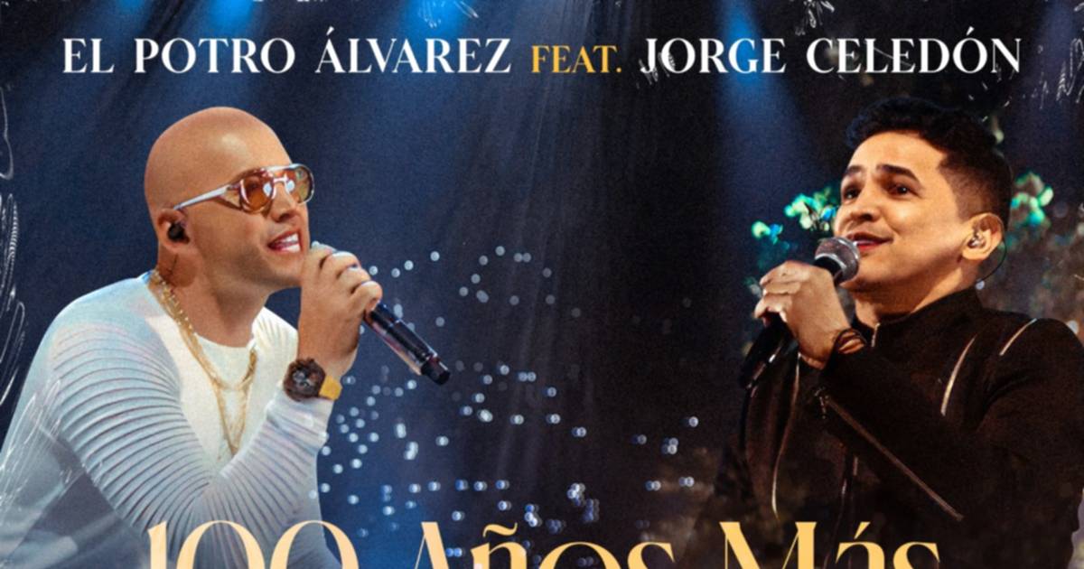 El Potro Álvarez y Jorge Celedón apuntan a otro éxito con “100 años más ...