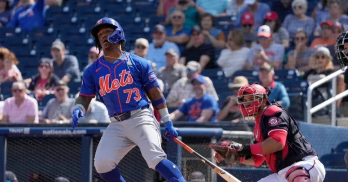MLB: Así fue el primer hit de Luisangel Acuña en las Grandes Ligas (+Video)