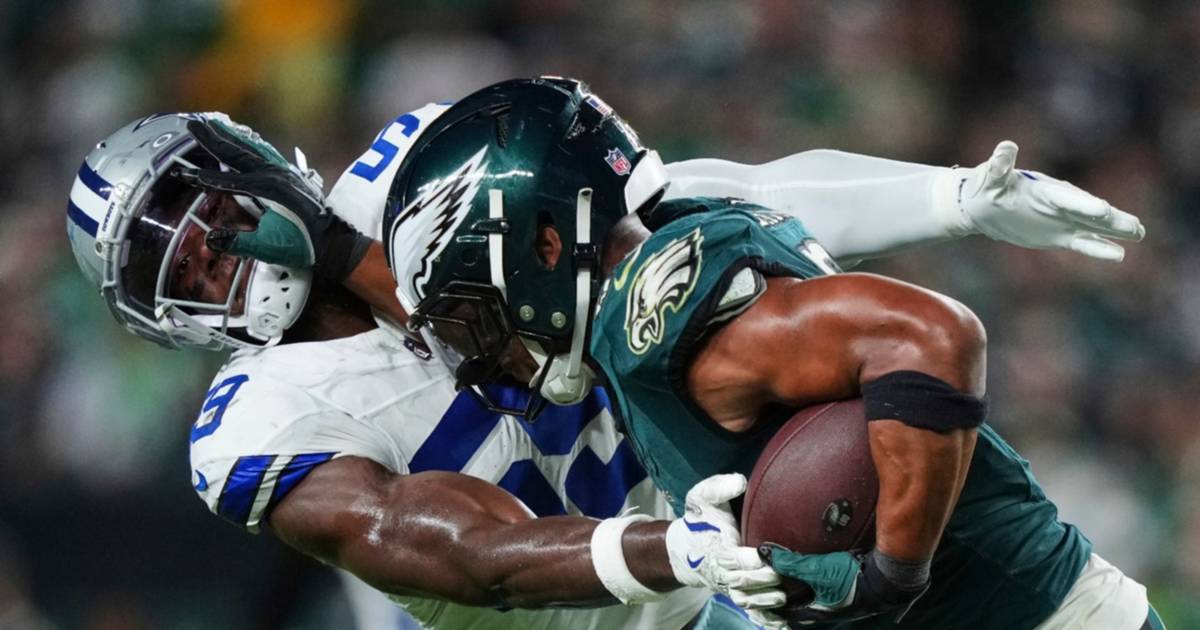 NFL: Jalen Hurts brilla y guía a los Eagles a una agónica victoria 24 ...