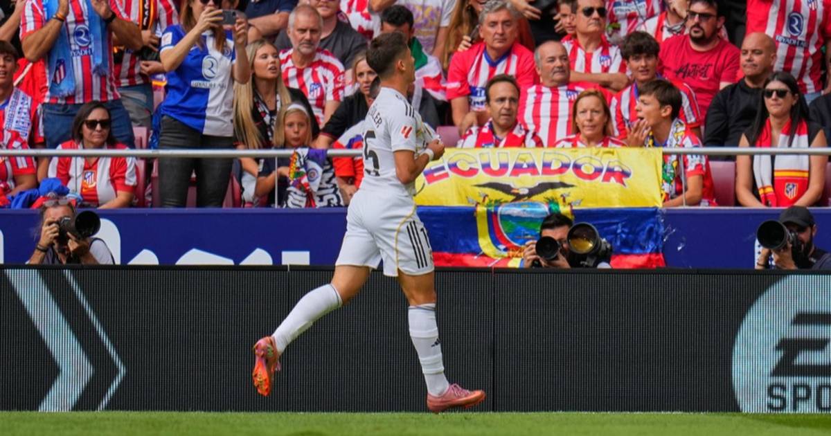 Arda Guler marcó un golazo en el derbi con una gran asistencia de Vinicius