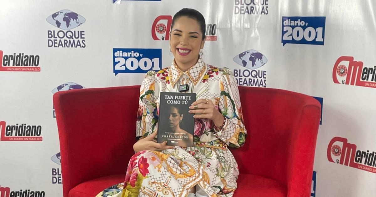 Charyl Chacón muestra su lado más humano con el libro "Tan fuerte como tú"