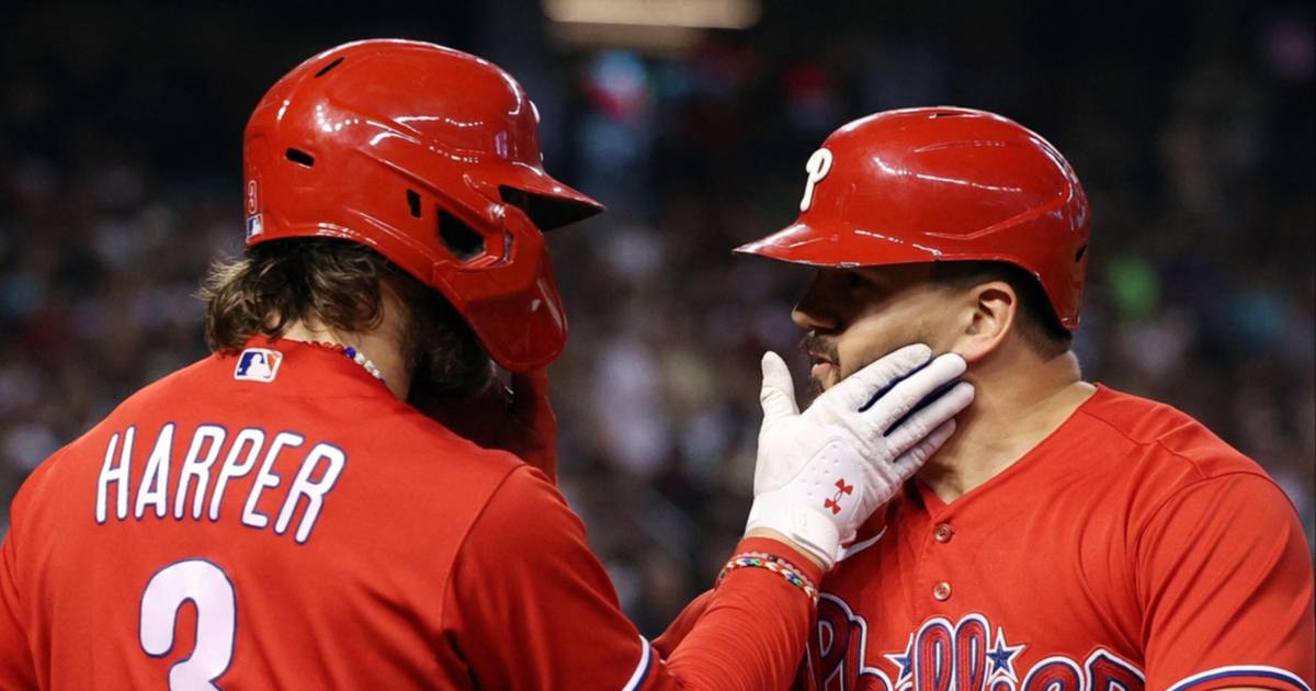 MLB: Así fue el enorme batazo de Bryce Harper ante Zach Gallen