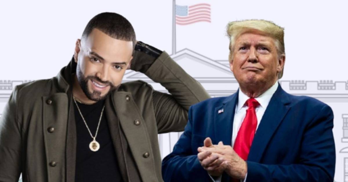 Nacho firme con Donald Trump (+Video)